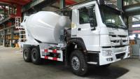China 8x4 Sinotruk Concrete Mixer Trucks, EURO II, 299hp- 380hp concrete mixing equipment for sale
