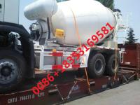 China 8cbm  Sinotruk Cement Mixer Truck with ABS HOWO A7 6x4  336HP EuroⅢ Concrete mixing equipment for sale
