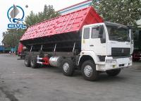 China 50 tons SINOTRUK tipper trucks 8x4 Heavy Duty Dump Truck SWZ Chassis customizable color for sale