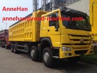 China 50 tons SINOTRUK tipper trucks 8x4 Heavy Duty Dump Truck SWZ Chassis customizable color for sale