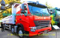 China 60T Sinotruck Howo A7 Heavy Duty Dump Truck 8x4 12 tires EuroII  371hp Tipper truck for sale