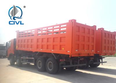 China 60T Sinotruck Howo A7 Heavy Duty Dump Truck 8x4 12 tires EuroII  371hp Tipper truck for sale