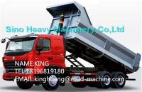 China SINOTRUCK HOWO A7 DUMP TRUCK 6 x 4 A7-W low floor board long cab with one sleeper, with air conditioner for sale