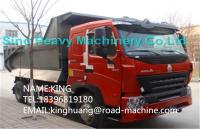 China SINOTRUCK HOWO A7 DUMP TRUCK 6 x 4 A7-W low floor board long cab with one sleeper, with air conditioner for sale
