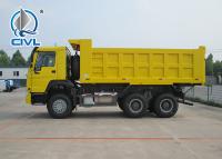 China SINOTRUK HOWO DUMP TRUCK 6 x 44100/4200/4800/5100/5200*2300*800*1200/1350/mm;volume:13-15m3 for sale