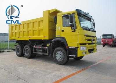 China 340HP 6 X 4 HOWO Heavy Duty Dump Truck  EURO III Engine color optional  30-40ton capacity for sale
