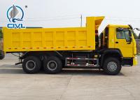 China 340HP 6 X 4 HOWO Heavy Duty Dump Truck  EURO III Engine color optional  30-40ton capacity for sale