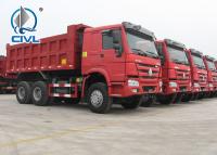 China Sinotruk Howo 6x4 10 Wheel tipper truck  Heavy Duty Dump Truck For Sand And Stone for sale