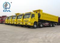 China 8x4 dump truck Euro II Emission Standard 371 Hp Heavy Duty Dump Truck One Year Warranty for sale