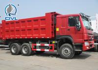 China 336 HP dump truck Three Axles Front Lifting Tipper Heavy Duty Trucks Right Hand Driving  30ton tipper truck for sale