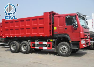 China 336 HP dump truck Three Axles Front Lifting Tipper Heavy Duty Trucks Right Hand Driving  30ton tipper truck for sale