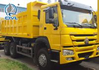China Sinotruk HOWO7 Red 336 Hp New Diesel Fuel Type Dump Truck With Q345 Steel Heavy Tipper for sale