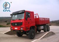 China 6 X 6  Full Motion Heavy Cargo Trucks With Barrier Bucket And 380HP Engine Strong Axles And Tire euro II/III for sale