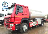 China SINOTRUK HOWO Euro Ⅱ Diesel Engine 4x2 Oil Tanker Truck 10,000 Liters for sale