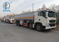China SINOTRUK 38000L Oil Tanker Truck 8*4 , HOWO Fuel Tanker Truck for sale