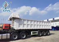 China 3 Axles 50T 40 Feet High Quality Side Tipper Trailer /Tipping Semi Trailer Used To Carry Goods Cargo Box Trailer for sale