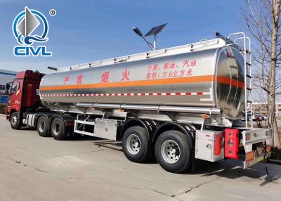 China Howo 23000l Aviation Fuel Tank Trailer Oil Tanker Lorry With Pump And Pipe for sale