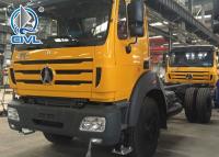 China Orange Beiben 6x4 dump truck 350hp / 375hp Weichai engine loading 35t - 40t for sale