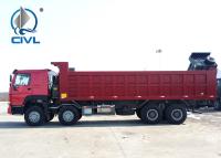 China 8x4 Heavy Duty Dump Truck for Unloading, EURO II and EURO III emission standard for sale