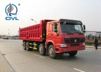 China SINOTRUKHeavy Duty Dump Truck HOWO 8X4 DUMP TRUCK Euro 2 /3  50T for sale