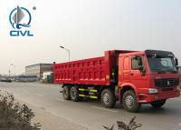China SINOTRUK HOWO 8X4 International Dump Truck 2017 New Model For 50T Load Euro II for sale