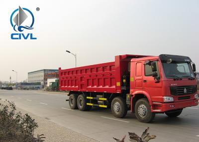 China SINOTRUK HOWO 8X4 International Dump Truck 2017 New Model For 50T Load Euro II for sale