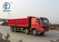 China SINOTRUK SWZ 8 X 4 DUMP TRUCK Tipper truck Thickness: bottom 8/10/12mm, sides: 4/6/8/10mm for sale