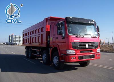 China 8x4 Heavy Duty Dump Truck for Unloading, EURO II and EURO III emission standard for sale