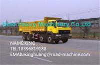 China SINOTRUK SWZ 8 X 4 DUMP TRUCK Tipper truck Thickness: bottom 8/10/12mm, sides: 4/6/8/10mm for sale