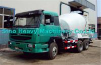 China Sinotruk  Diesel Concrete Mixer Trucks 375hp 130hp ,Concrete mixing truck for sale