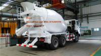 China Sinotruk  Diesel Concrete Mixer Trucks 375hp 130hp ,Concrete mixing truck for sale
