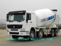 China SINOTRUK HOWO 8 x 4 Concrete Mixer Trucks  Engine 371HP Concrete Mixing Equipment 10-16cbm Tank volume for sale