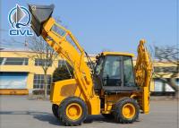 China XCMG Compact Wheel Loader XT870 4WD 0.25-0.35 M3 Digger Capacity Mini Backhoe Loader for sale