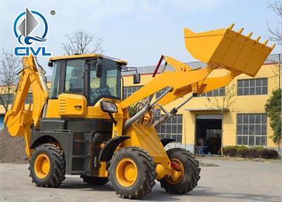 China XCMG Compact Wheel Loader XT870 4WD 0.25-0.35 M3 Digger Capacity Mini Backhoe Loader for sale