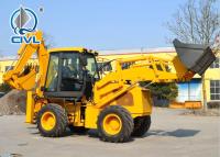 China XCMG Compact Wheel Loader XT870 4WD 0.25-0.35 M3 Digger Capacity Mini Backhoe Loader for sale