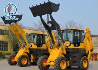 China XCMG Compact Wheel Loader XT870 4WD 0.25-0.35 M3 Digger Capacity Mini Backhoe Loader for sale