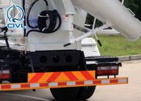 China Orange 8x4 16cbm Concrete Mixer Trucks / EURO 2 Diesel Cement Mixer Truck for sale