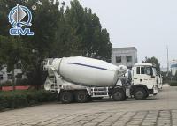 China HOWO Concrete Mixer Truck  8-16cbm 8x4 Euro 2/3  LHD RHD  371HP With Italy PTO and MOTOR for sale