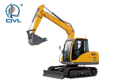China Road Construction 8.5 Ton 0.34m³ Mini Crawler Excavator for sale