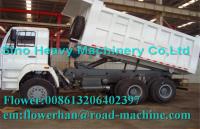 China Dumper Sinotruck Howo SWZ 6 X 4 Heavy Dump Truck 12.00R20 Radial Tire Co - Driver 50km/H  Yellow for sale