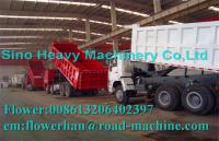 China Dumper Sinotruck Howo SWZ 6 X 4 Heavy Dump Truck 12.00R20 Radial Tire Co - Driver 50km/H  Yellow for sale