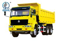 China Dumper Sinotruck Howo SWZ 6 X 4 Heavy Dump Truck 12.00R20 Radial Tire Co - Driver 50km/H  Yellow for sale
