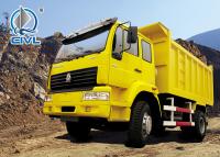 China Dumper Sinotruck Howo SWZ 6 X 4 Heavy Dump Truck 12.00R20 Radial Tire Co - Driver 50km/H  Yellow for sale