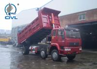 China 40T International Dump Truck 6 x 2 336hp With One Spare Tire Front Lifting for sale