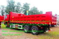 China 60T 8 X 4 Heavy Duty Dump Truck With 30Cubic bucket and Front lifting of HOWO7 for sale