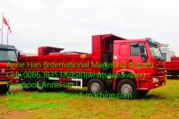 China 60T 8 X 4 Heavy Duty Dump Truck With 30Cubic bucket and Front lifting of HOWO7 for sale