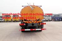 China Orange color Sinotruk HOWO7 Water Tanker Truck 18CBM For Pesticide Spraying for sale