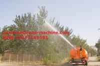 China Orange color Sinotruk HOWO7 Water Tanker Truck 18CBM For Pesticide Spraying for sale