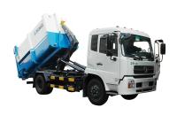 China mid size Detachable container garbage collector, lifting capacity 3000kg, hooking time ≤60s for sale