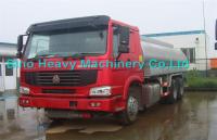 China Sinotruk Howo Oil Tank Truck 6x4 22000l , Loading Fuel , Oil , Diesel Tanker Truck for sale